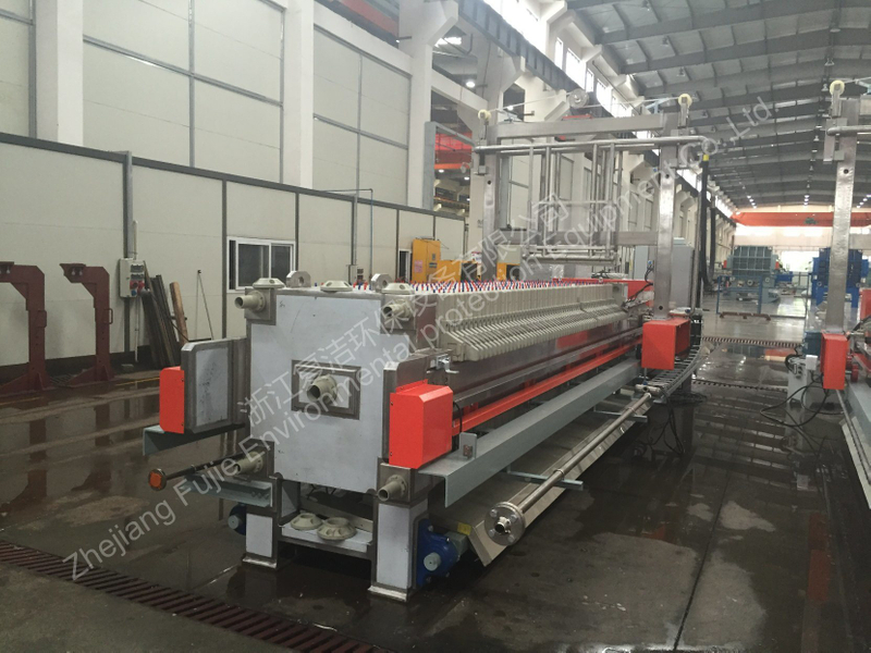 Automatic Cloth Washing Filter Press from China manufacturer - ZHEJIANG ...