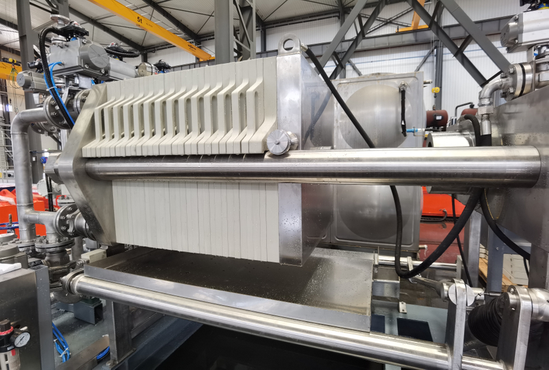 Stainless Steel Filter Press for Filtration of Precious Metal from ...